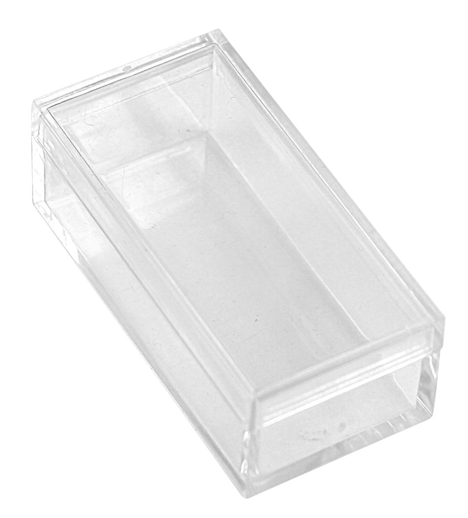 Acrylic Rectangular Box - 10 Boxes (2" x 1" x 3/4") - 888 Display USA, Inc.