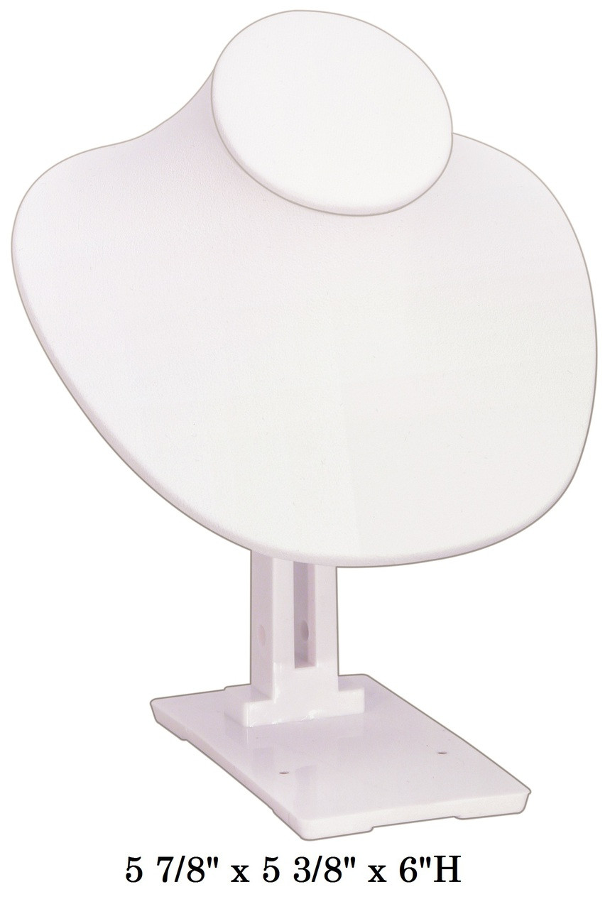 White Adjustable Angle Stand Large Jewelry-Display - 888 Display USA, Inc.