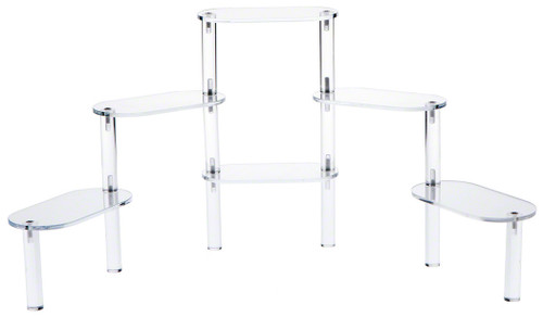 Multi-Platform Oval adjustable Risers - 888 Display USA, Inc.