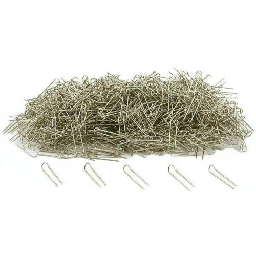 Silvertone "U"-pins - 1000 Pcs - 888 Display USA, Inc.