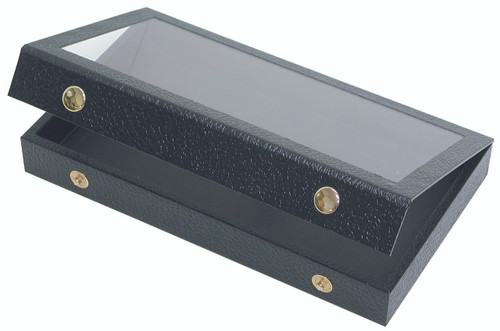 Small Clear Acrylic Top Snap Lid Display Case - 8 1/4" x 4 3/4" x 1 1/8 ...