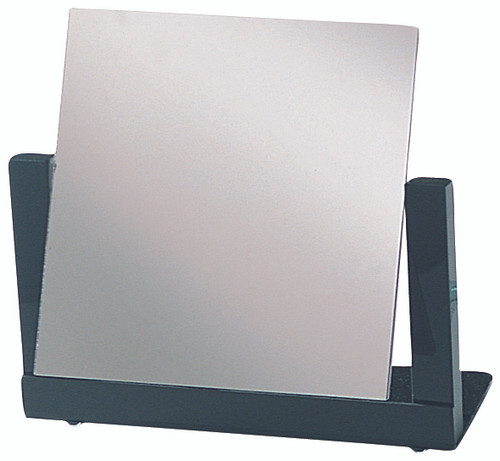 Black Finish Square Glass Mirror (Til-table) - 888 Display USA, Inc.