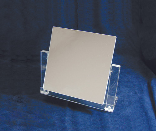 Clear Finish Square Glass Mirror (Til-table) - 888 Display USA, Inc.