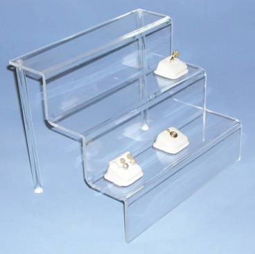 3 Tier 12" Wide Riser - 888 Display USA, Inc.