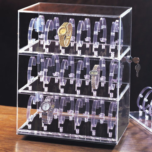 Watch Display Case for up to 36 Watches - 888 Display USA, Inc.