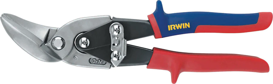 Irwin Right Curve Cut Tin Snips - Quiktools Ltd