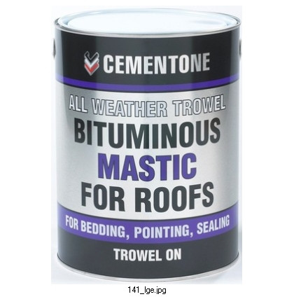 ALL WEATHER TROWEL BIT.MASTIC 5 LTR