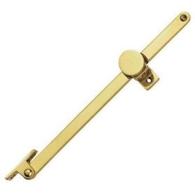 DOORSTOP PROJECTING 75mm BRASS Pre Packed