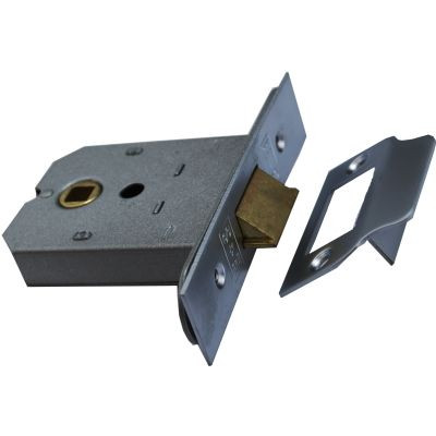 HEAVY MORTICE LATCH 75mm NP