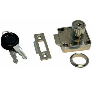 19mm CYLINDER SLAM LOCK NP 40mm SQ Pre Packed