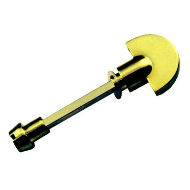 LOCK BATH SPINDLE COMPLETE BRASS