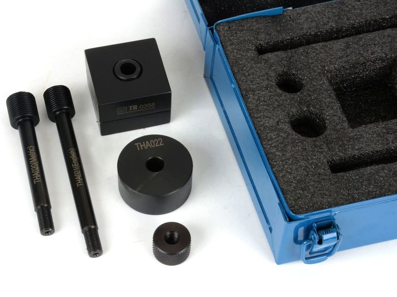 Double D Punch Die Set 0.769 inch x 0.642 inch Knockout Hole w/ Case ...