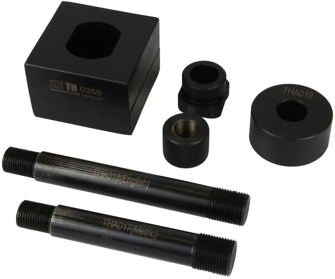 Double D Punch Die Set 1-3/8 inch x 1-1/8 inch Knockout Hole w/ Case ...