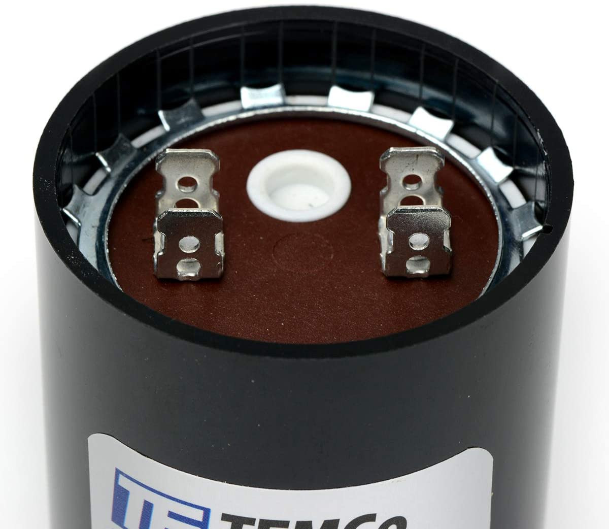 TEMCo 1000-1200 uF MFD CD60 Start Capacitor 110-125V AC Round | 50/60 ...