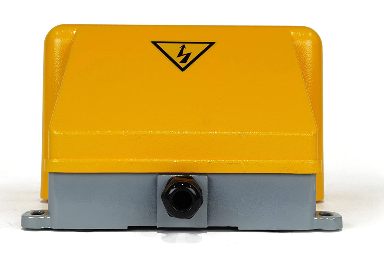 CN0005 Double Extra Heavy Duty Foot Switch W Guard Electric NONC Duel ...