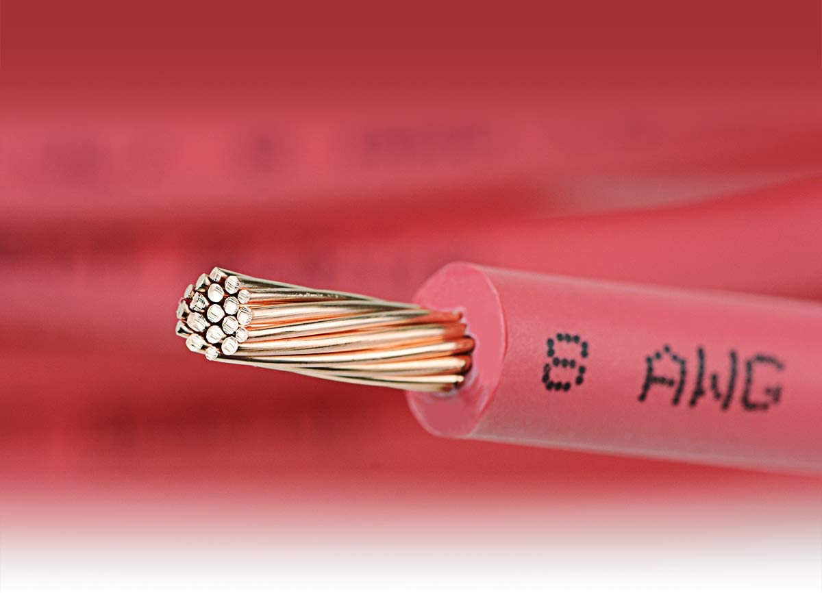 8 AWG Solar Panel Wire SW0083 - 250 ft - UL 4703 Power Cable Red - Made ...