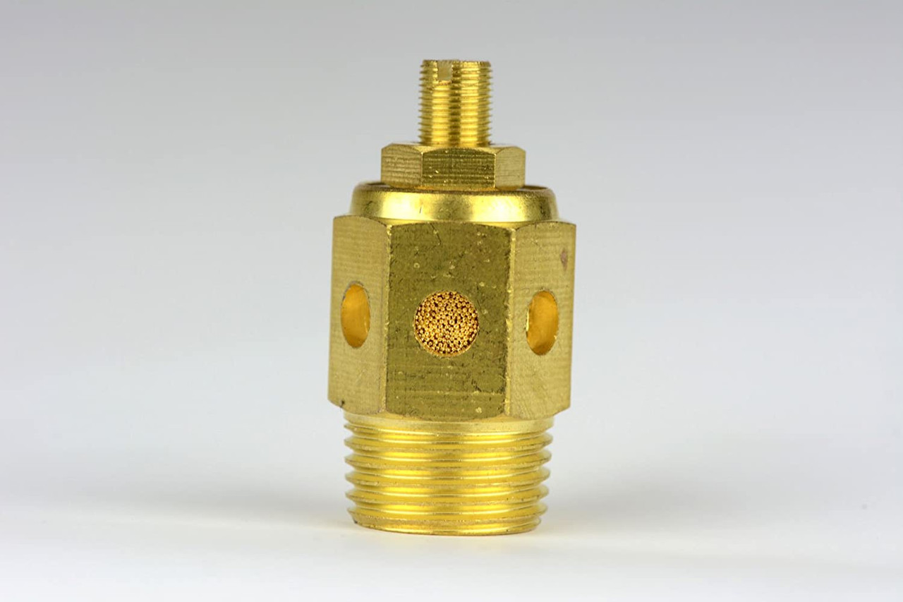 3/8 Inch Flat Head Pneumatic Flow Control Exhaust Silencer - TEMCo ...