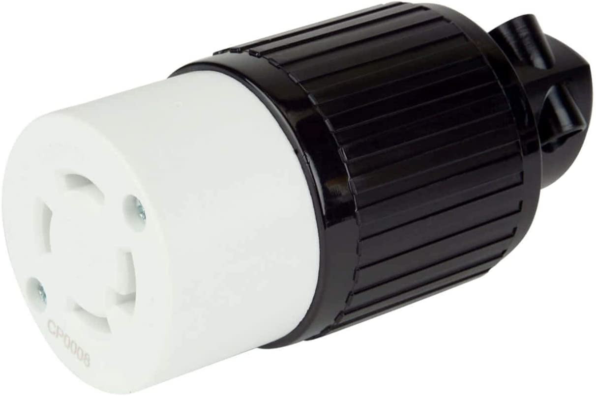 TEMCo CP0008 - NEMA L14-30 Female Plug 30A 125/250V Locking UL Listed ...