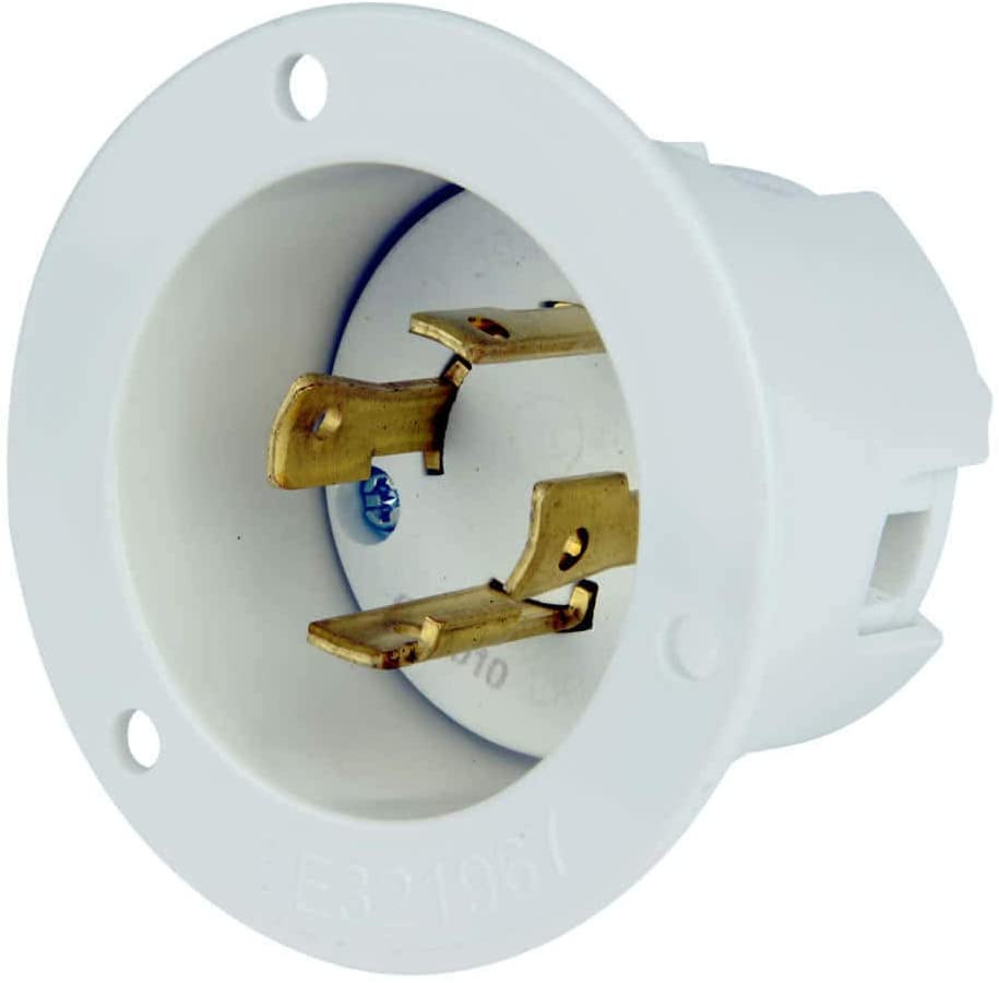 TEMCo CP0010 - NEMA L14-30 Male Receptacle 30A 125/250V Locking UL ...