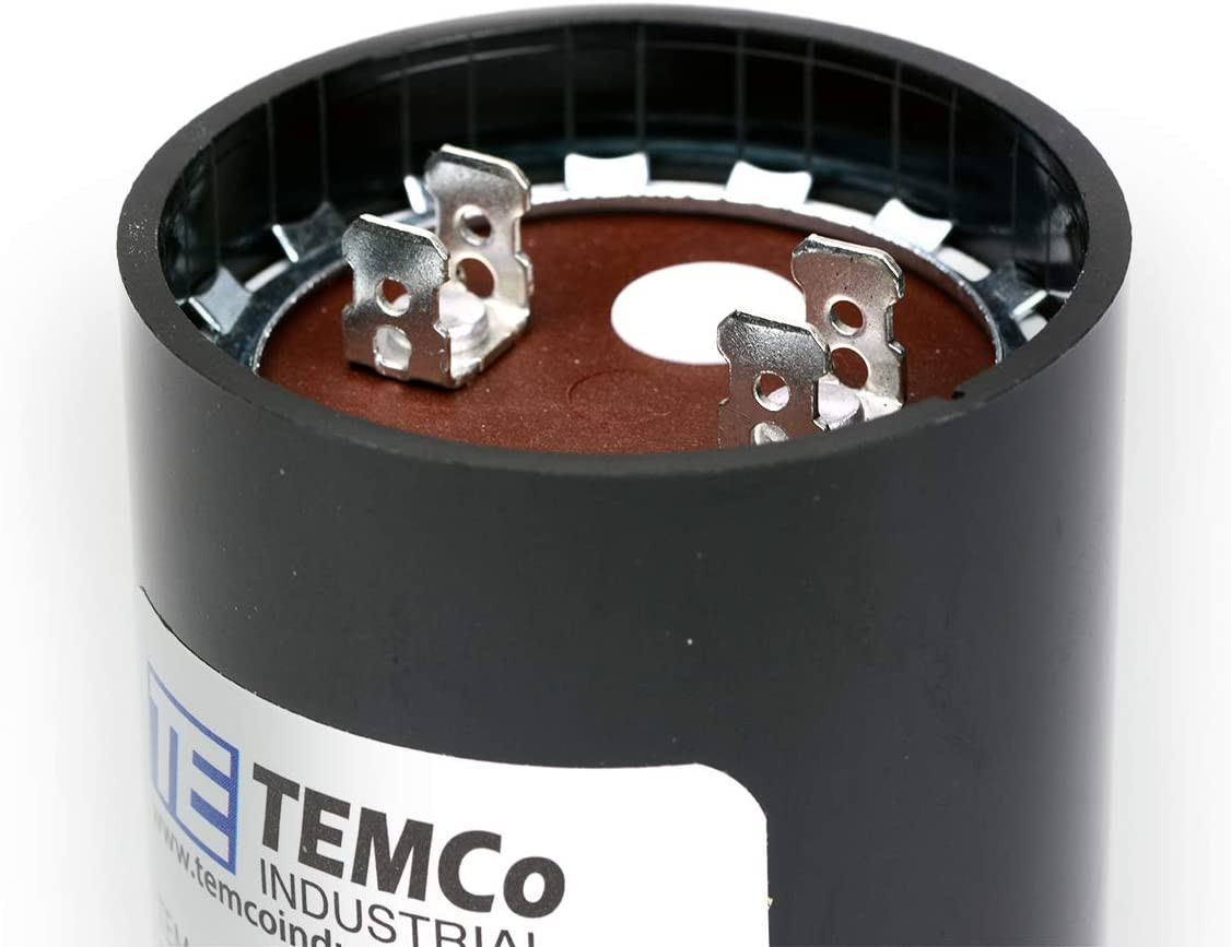 TEMCo 460-552 uF MFD CD60 Start Capacitor 110-125V AC Round | 50/60 Hz ...
