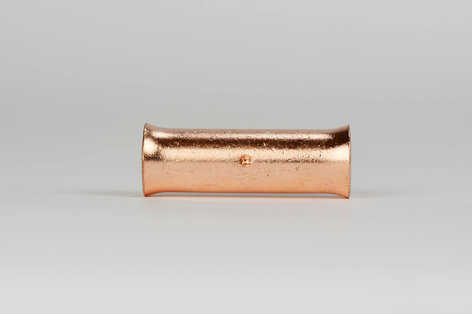 2 AWG Bare Copper Butt Splice Connector - 5 Pack