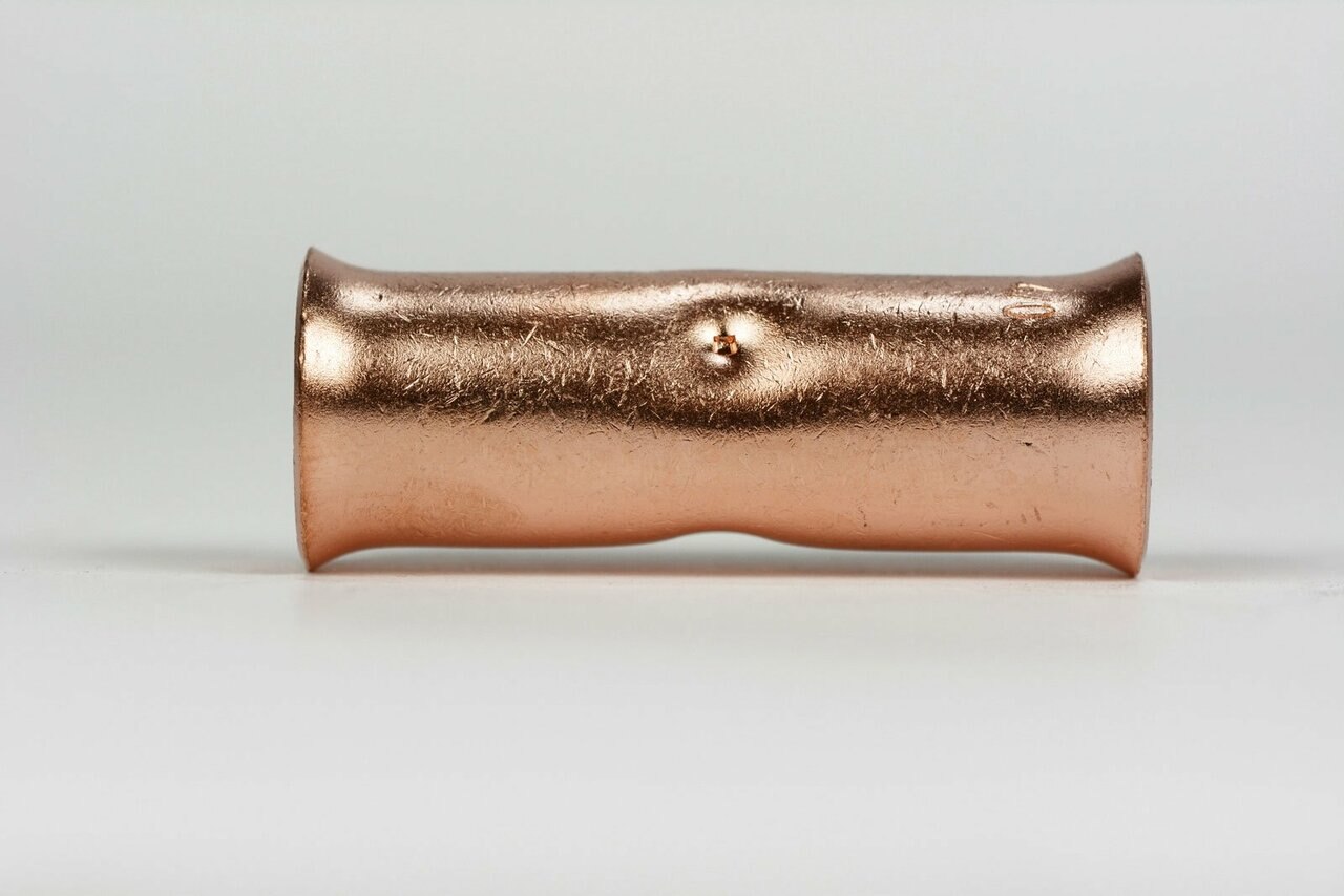4/0 AWG Bare Copper Butt Splice Connector - 10 Pack