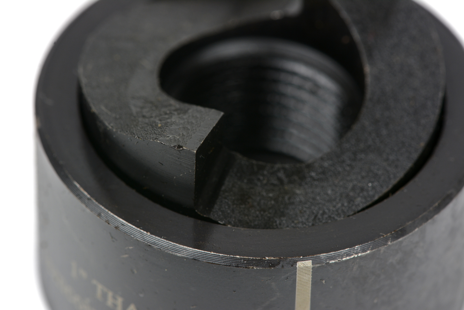 TEMCo THA109 1" Slug Splitting Conduit Punch - Die for Hydraulic Knock ...