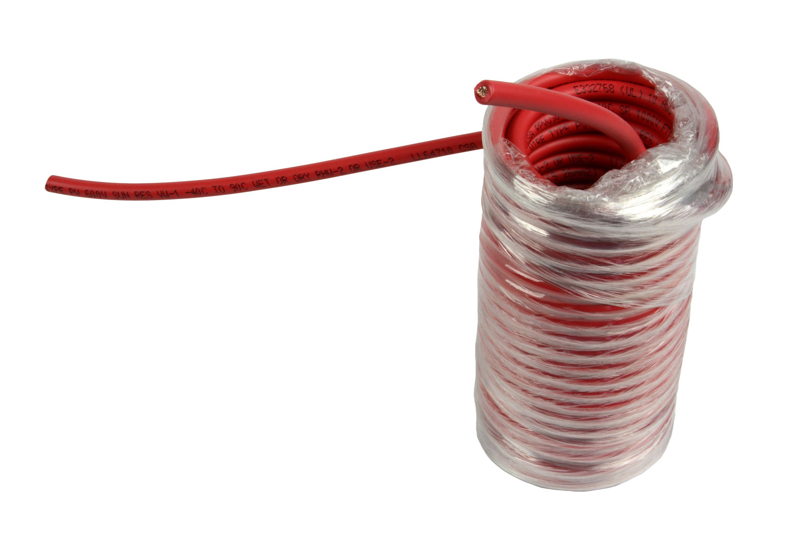 10 AWG PV Solar Panel Wire 15 ft Red UL 4703 - Made in USA - TEMCo ...