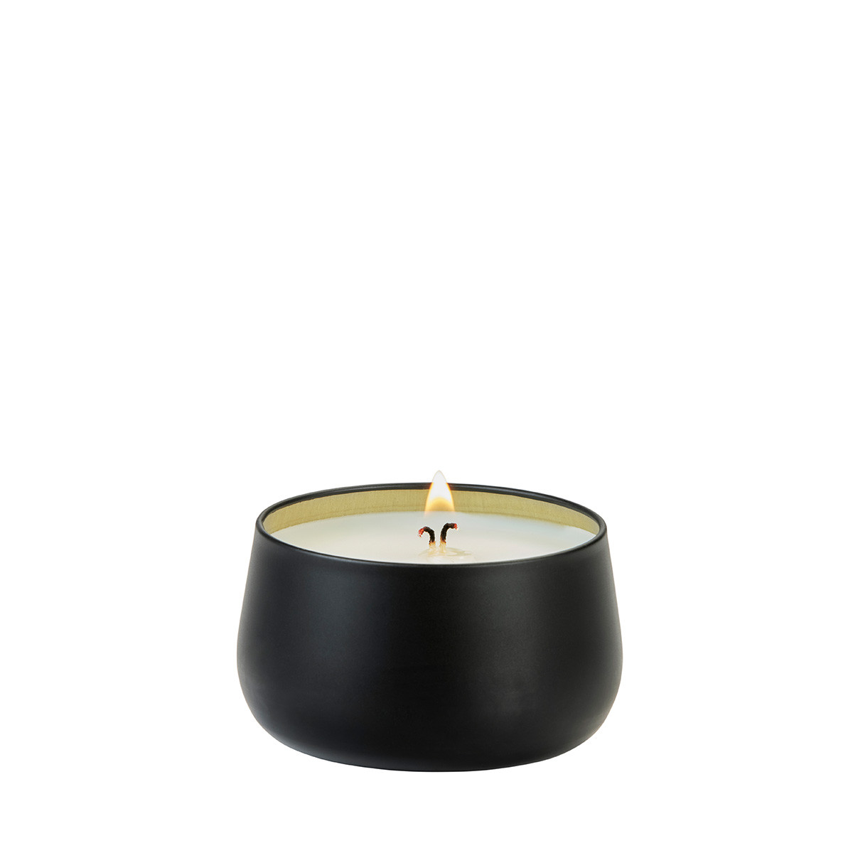 Warm Vanilla 3.5oz Candle | Black