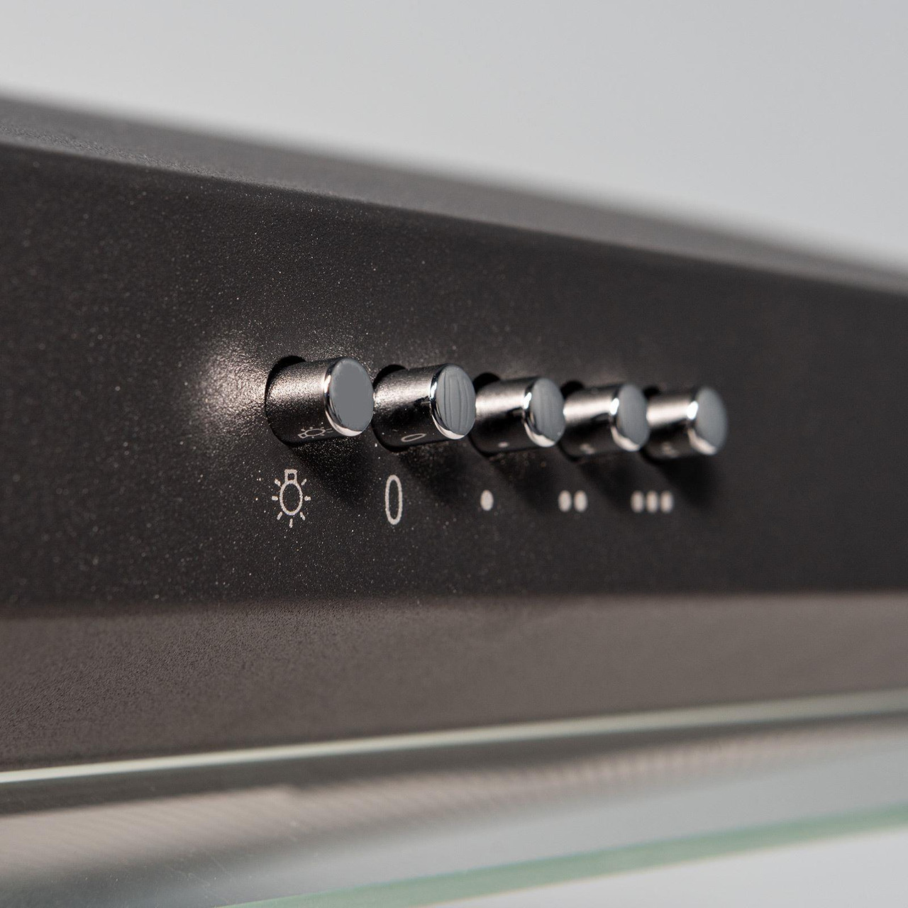 SIA 60cm 4 Zone Black Solid Plate Hob & Slimline Visor Cooker Hood ...