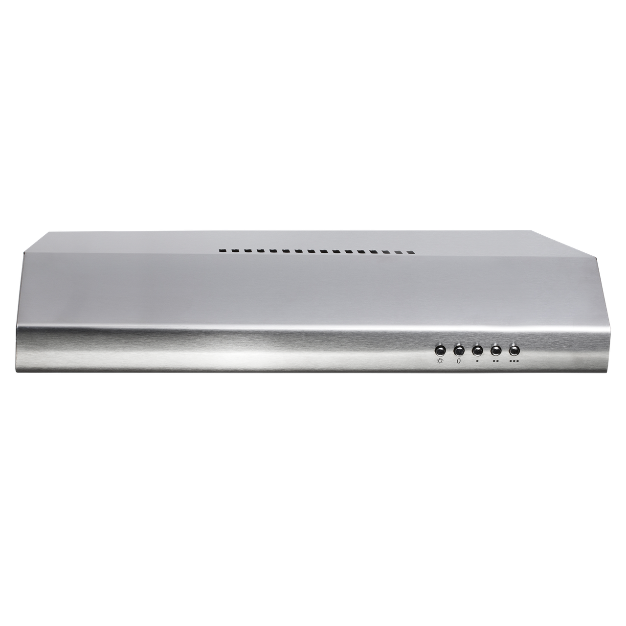 SIA STE50SS 50cm Stainless Steel Slimline Visor Cooker Hood Fan & 1m ...