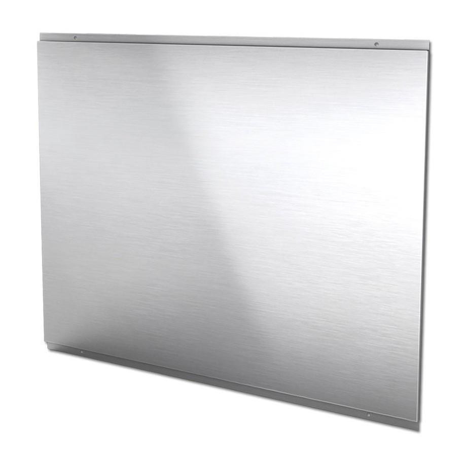 CDA CSB9SS 90cm x 75cm Stainless Steel Square Metal Kitchen Splashback