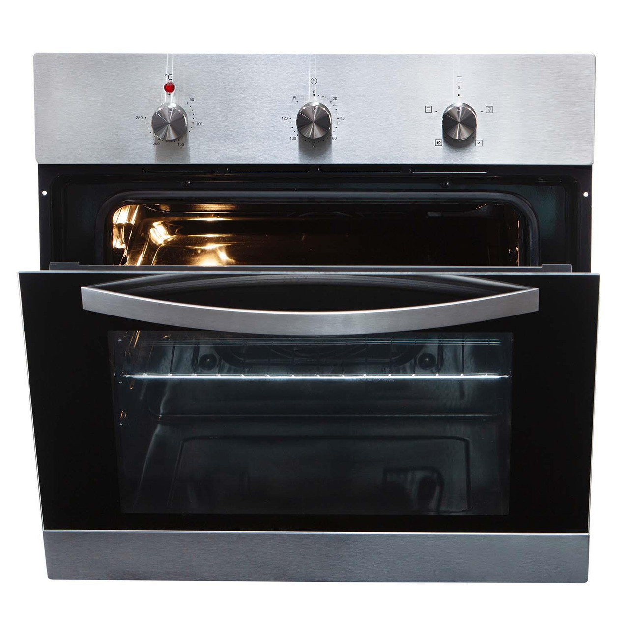 60cm Single Electric Fan Oven In Stainless Steel, Built-in / Under ...