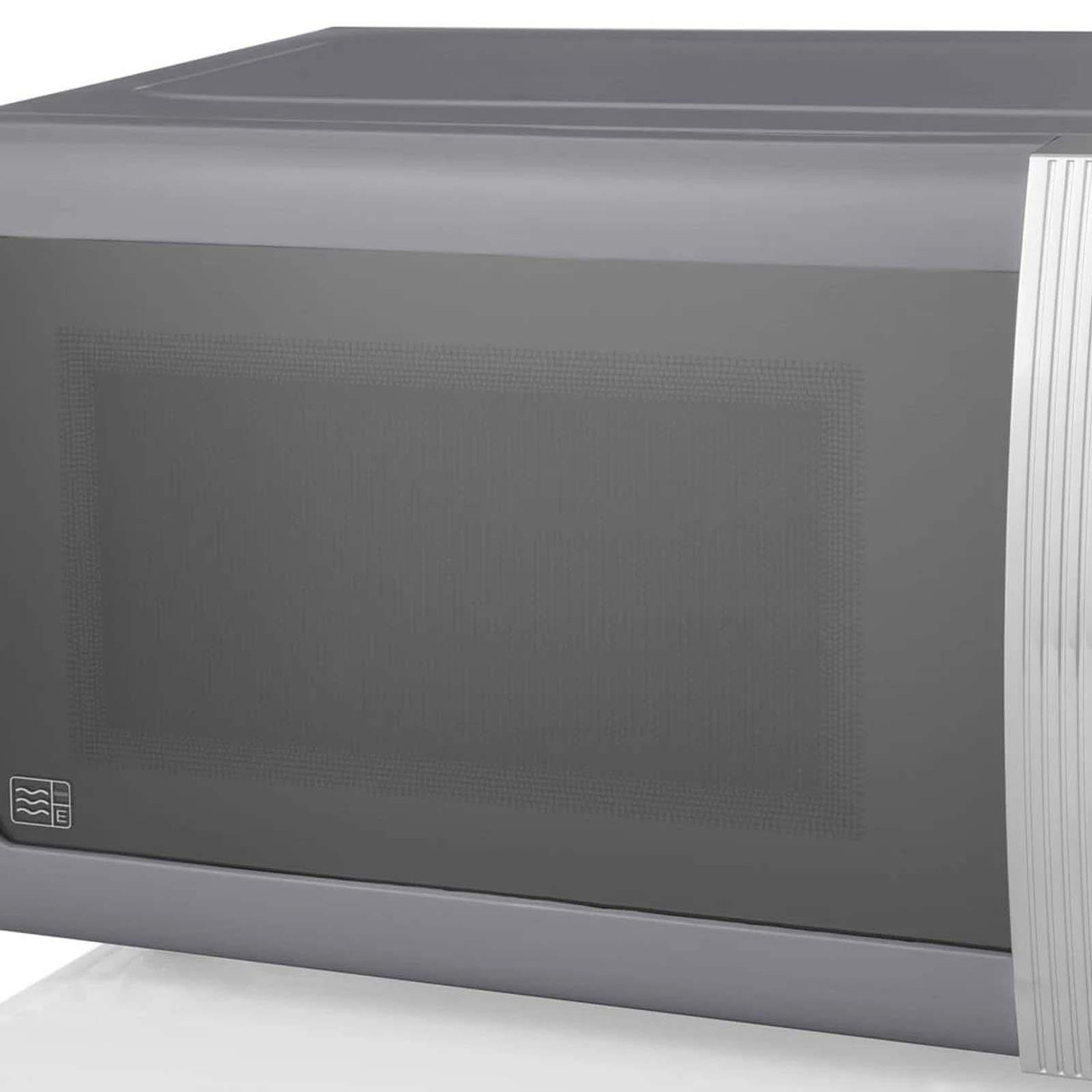 Grey Retro Microwave Oven, 1950's Style, Digital 20L 800W - Swan SM22030GRN