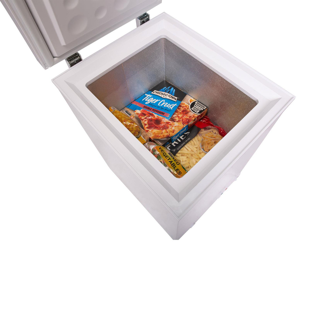 SIA CHF100WH 48cm Freestanding Slimline Compact White Chest Freezer