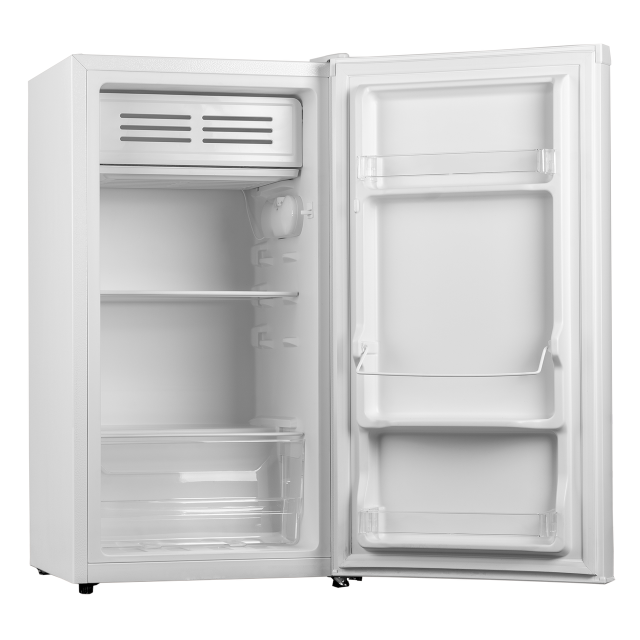 SIA 83L White Freestanding Under Counter Fridge With Ice Box SFR44WE