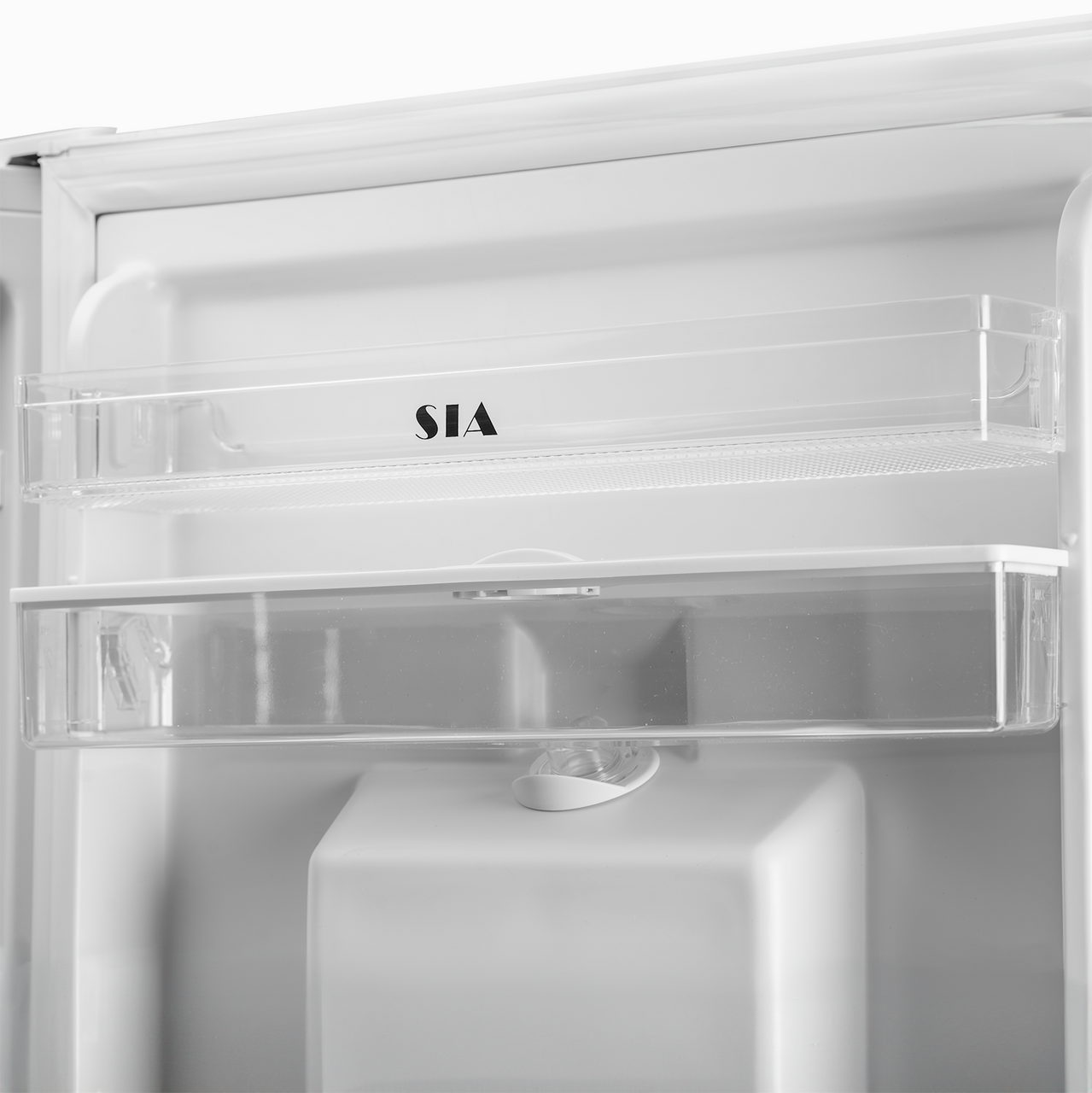 SIA SFF17650WE Freestanding 252L Fridge Freezer - White