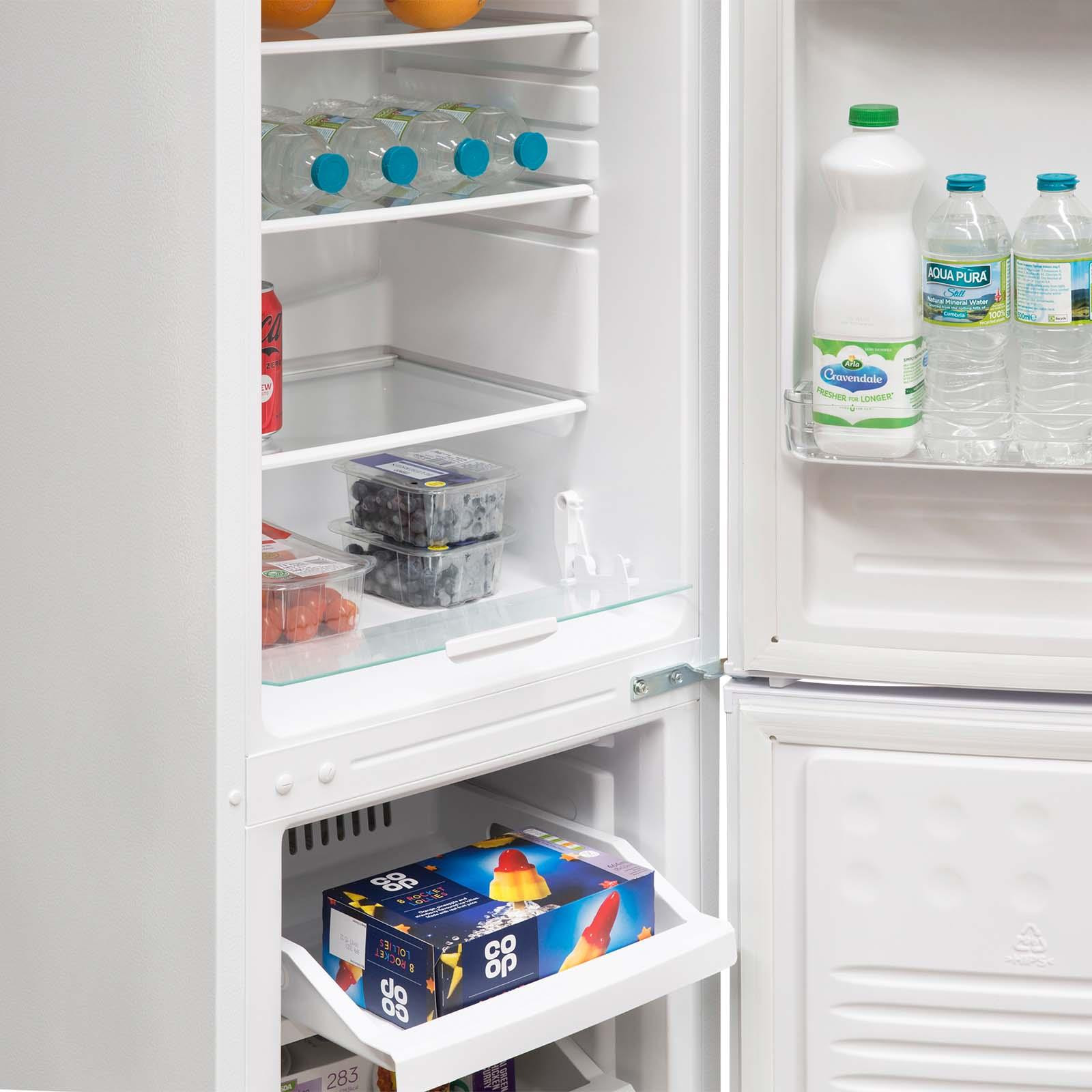 SIA FF1490WH White 50/50 Freestanding Fridge Freezer 158L W47 x H149 x ...
