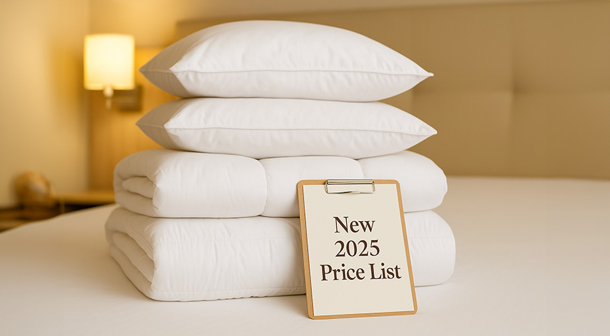 DOWNLITE’s New Wholesale Price List for Hotel Bedding + 2025 Tariff ...