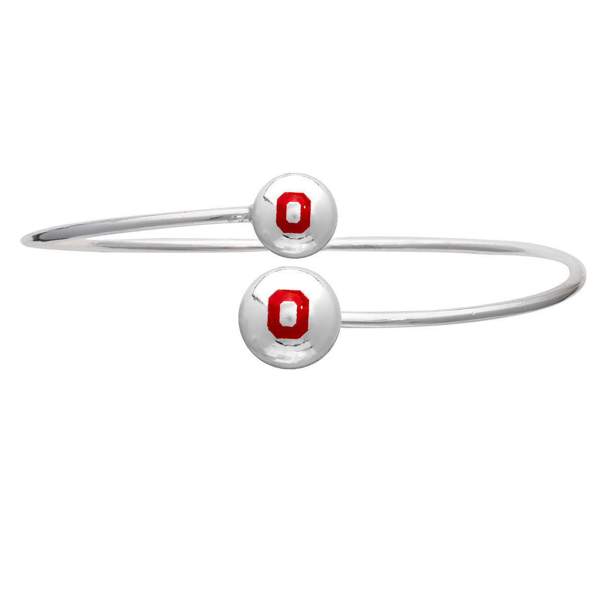 Ohio State Bath Robe with Buckeyes and Logo Print - College Traditions
