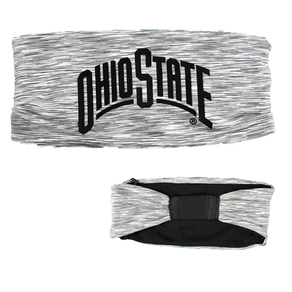 Ohio State Gray Tigerspace Headband - College Traditions