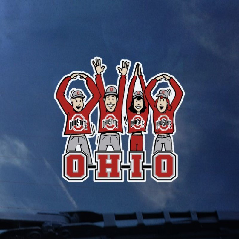 OHIO People Decal - College Traditions