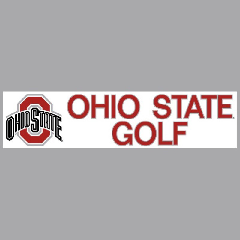 Ohio State Golf Bumper Sticker - College Traditions
