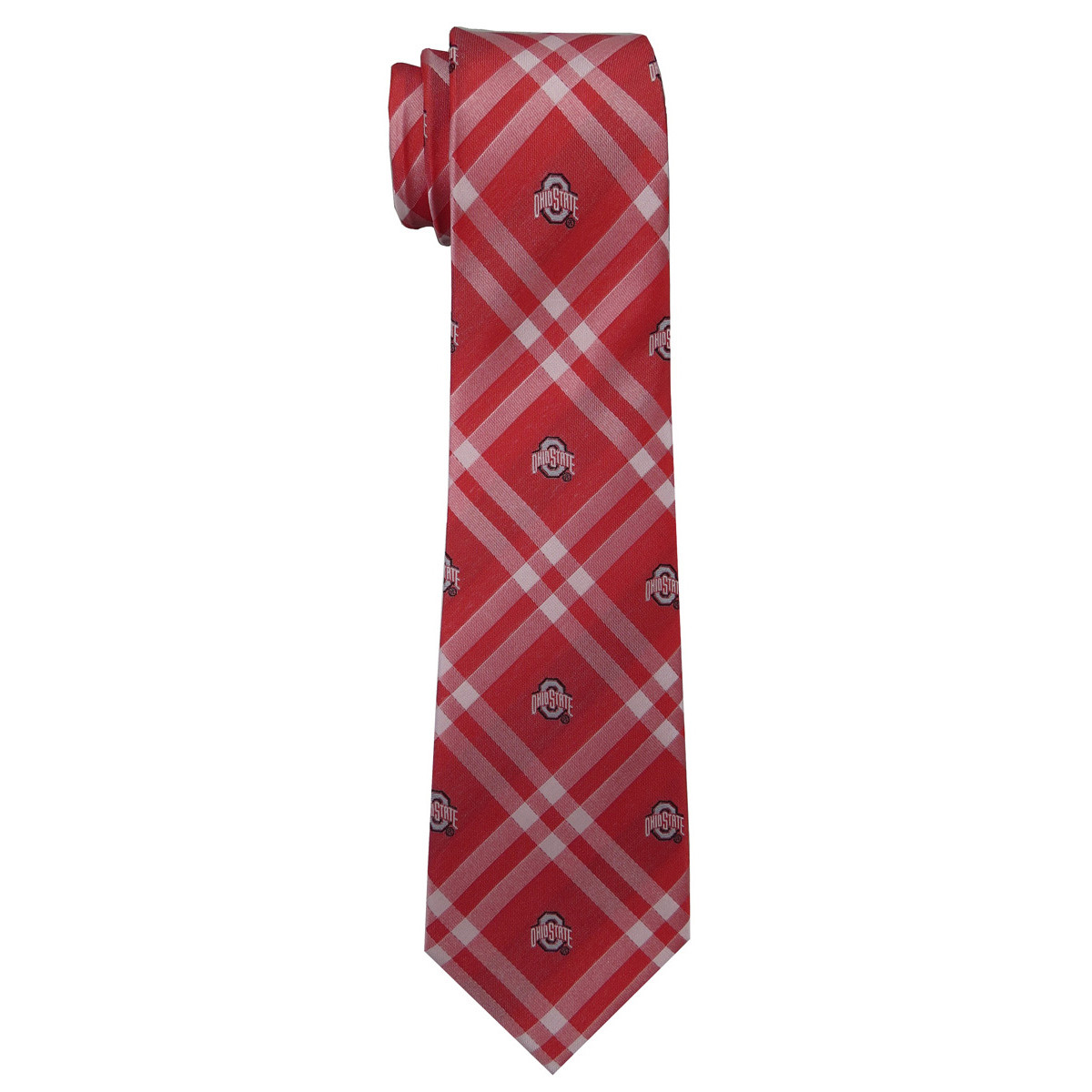 Ohio State Rhodes Check Tie - College Traditions