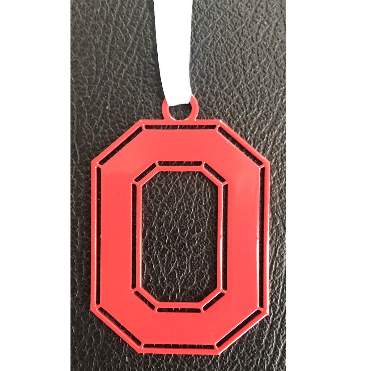 Metal Block O Ornament - College Traditions