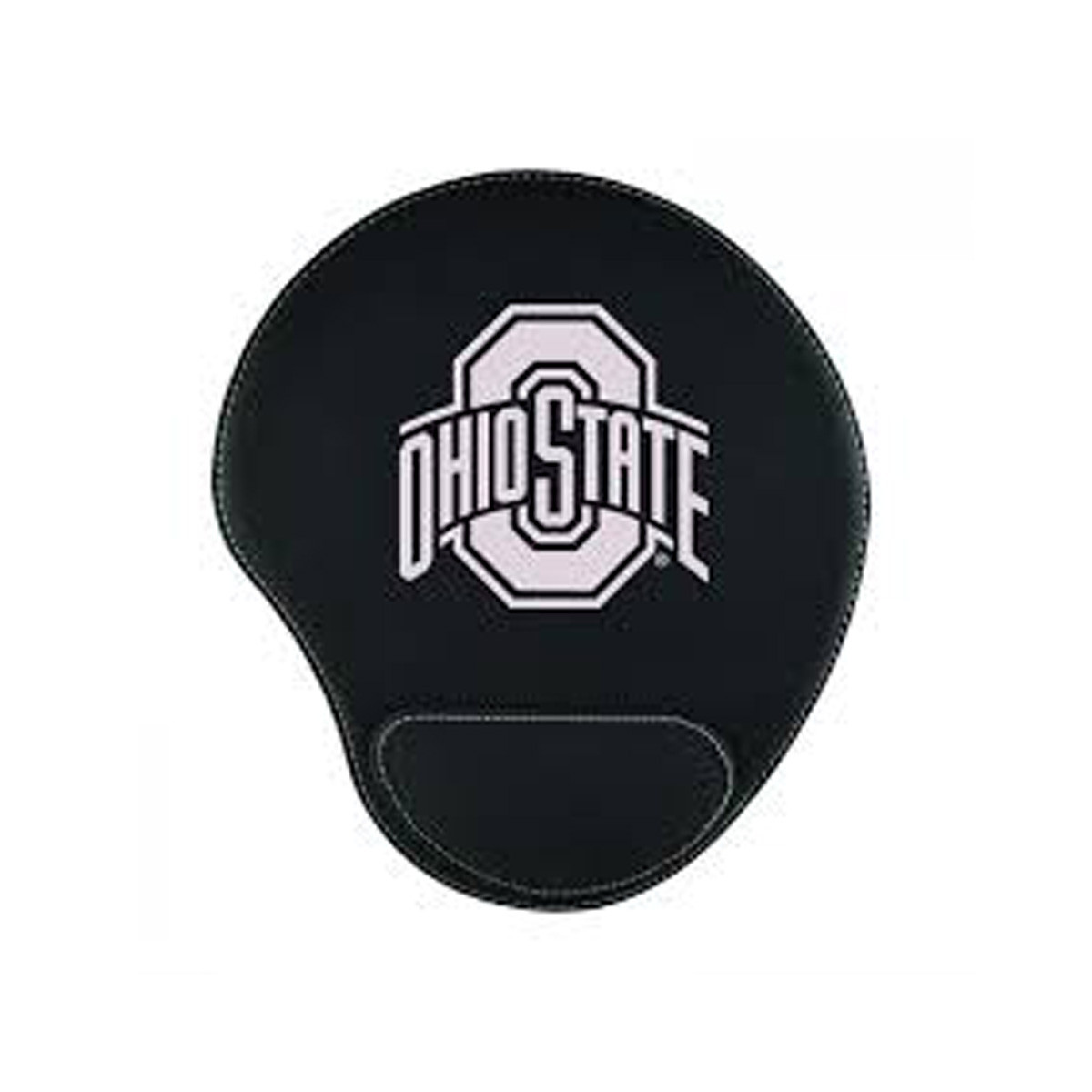 Black Ohio State Erognomic Velour Mousepad - College Traditions