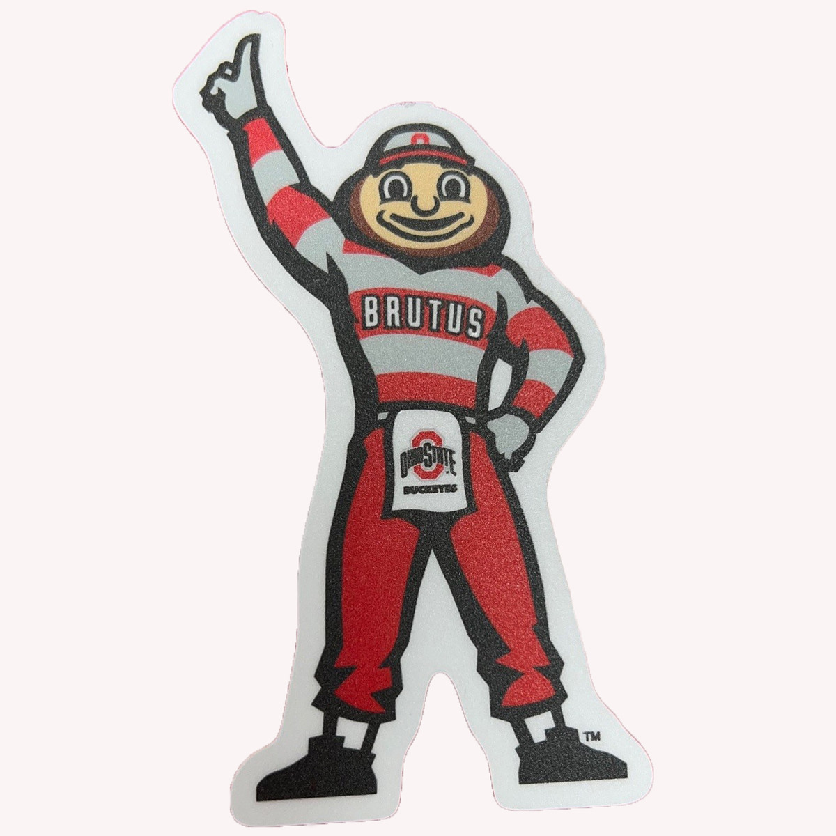 Brutus Vintage Sticker. 4 1/2"x 2" - College Traditions