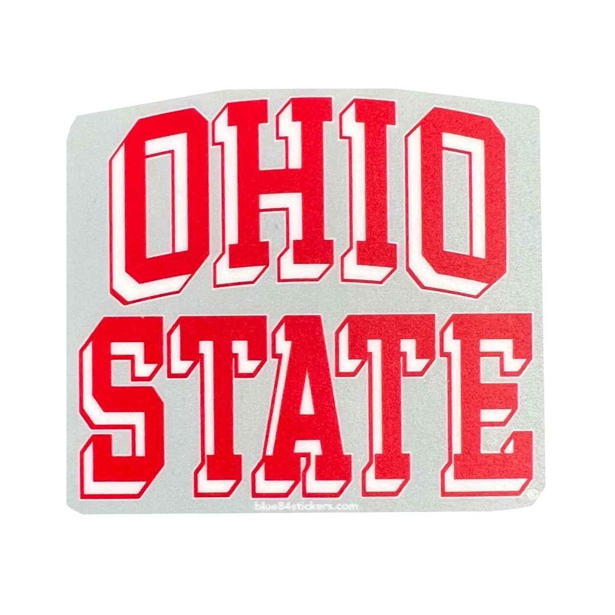 Ohio State Stack Logo Sticker. 3"x 3 1/2" - College Traditions