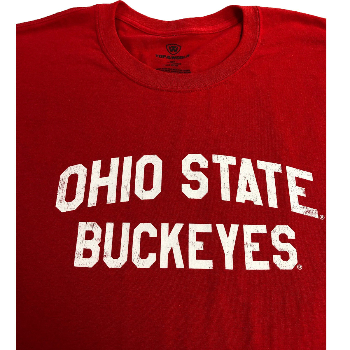 Red Ohio State Buckeyes T-Shirt - College Traditions