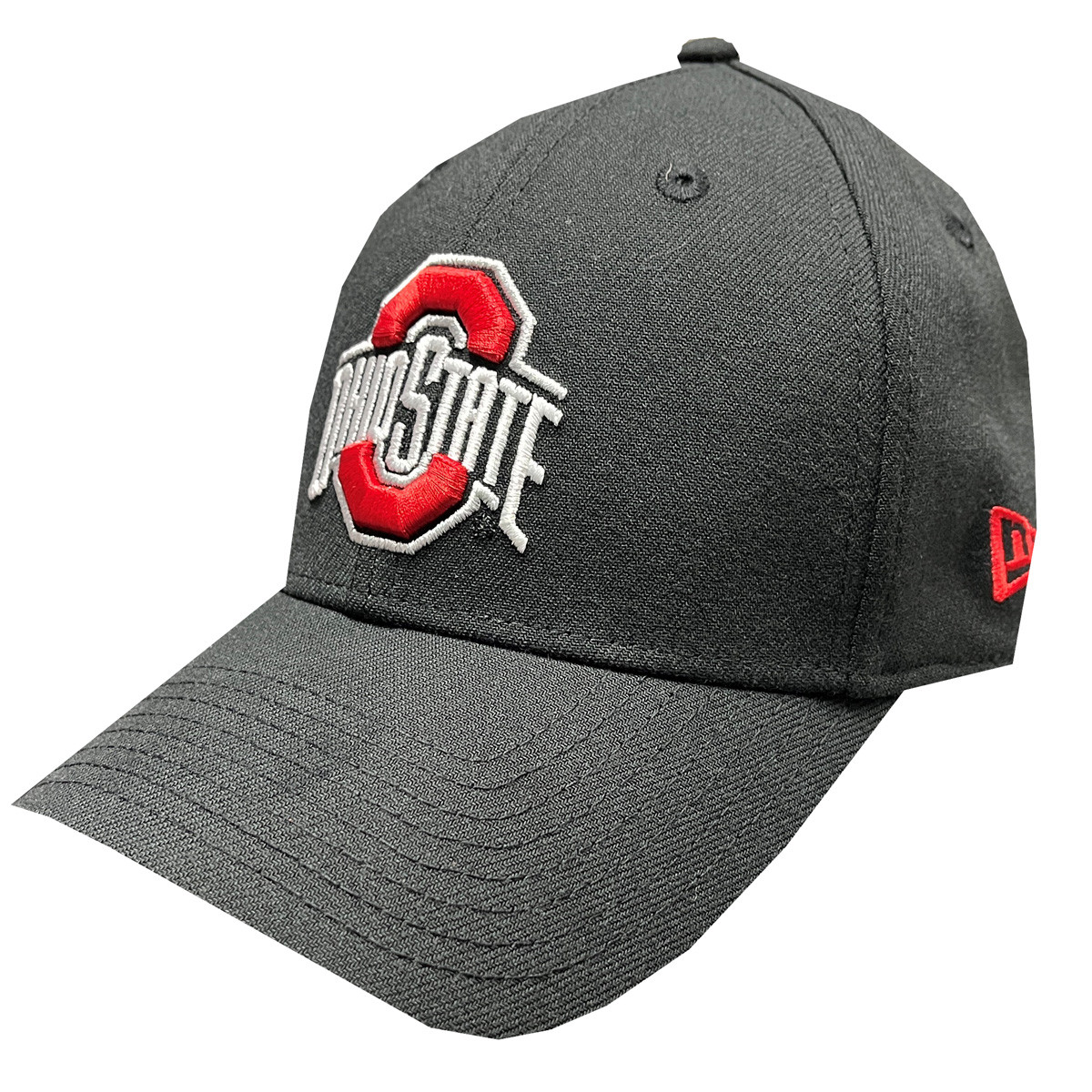 Ohio State Black Athletic Logo Fitted Cap. - College Traditions
